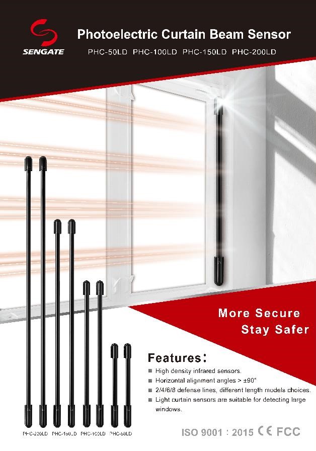 10M Photoelectric Curtain Beam Sensor - SENGATE